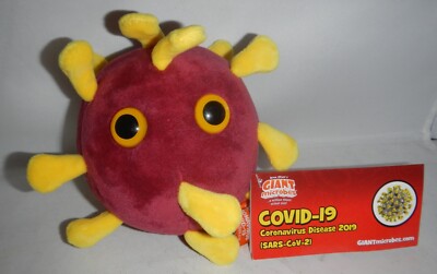 NWT Novelty Virus Vaccine Plush Stuffed Toy - Giant Microbes | eBay