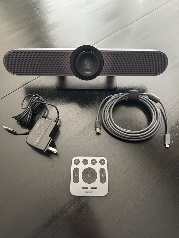 Logitech Meetup 960-001101 Video Conferencing Camera- complete w/ac ...