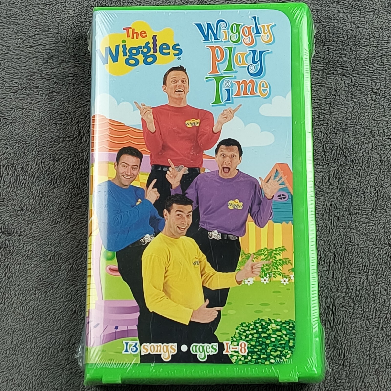 The Wiggles - Wiggly Playtime (VHS Tape, 2001, Green Clamshell) NEW ...