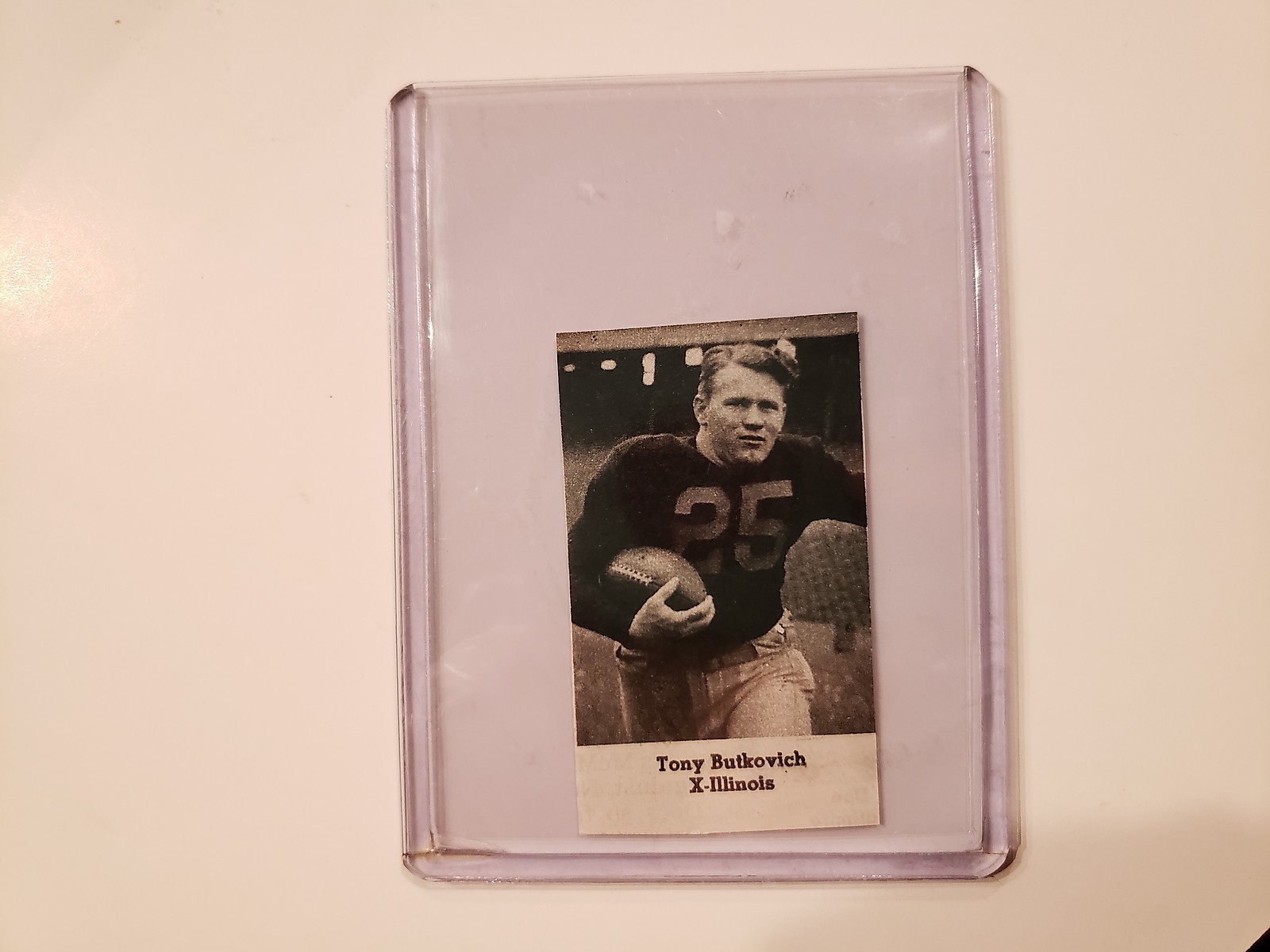 Tony Butkovich University of Illinois 1943 Football Pictorial Roto ...