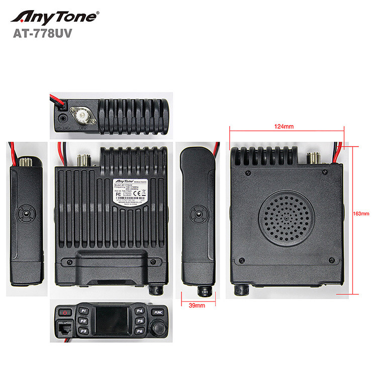 Anytone AT-778UV Dual Band Mobile Transceiver | eBay