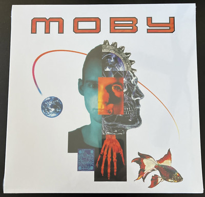 MOBY BLUE WHITE & BLACK MARBLE VINYL LP NUMBERED LIMITED IMPORT NEW ...