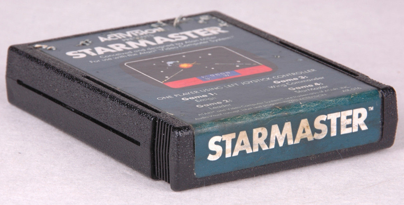 STARMASTER Atari Game Cartridge-ACTIVISION-Video Games~Vintage 1982-AX ...