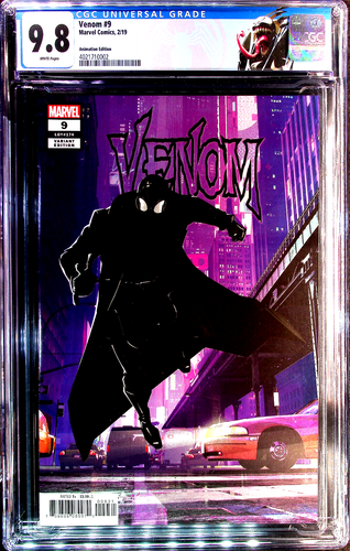 Venom #9 (2019) CGC 9.8 NM/MT Animation Retailer Incentive 1:10 Low ...