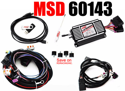 MSD 60143 Black LS Ignition Control Box Carb Swap LS1 LS2 LS3 LSX free ...