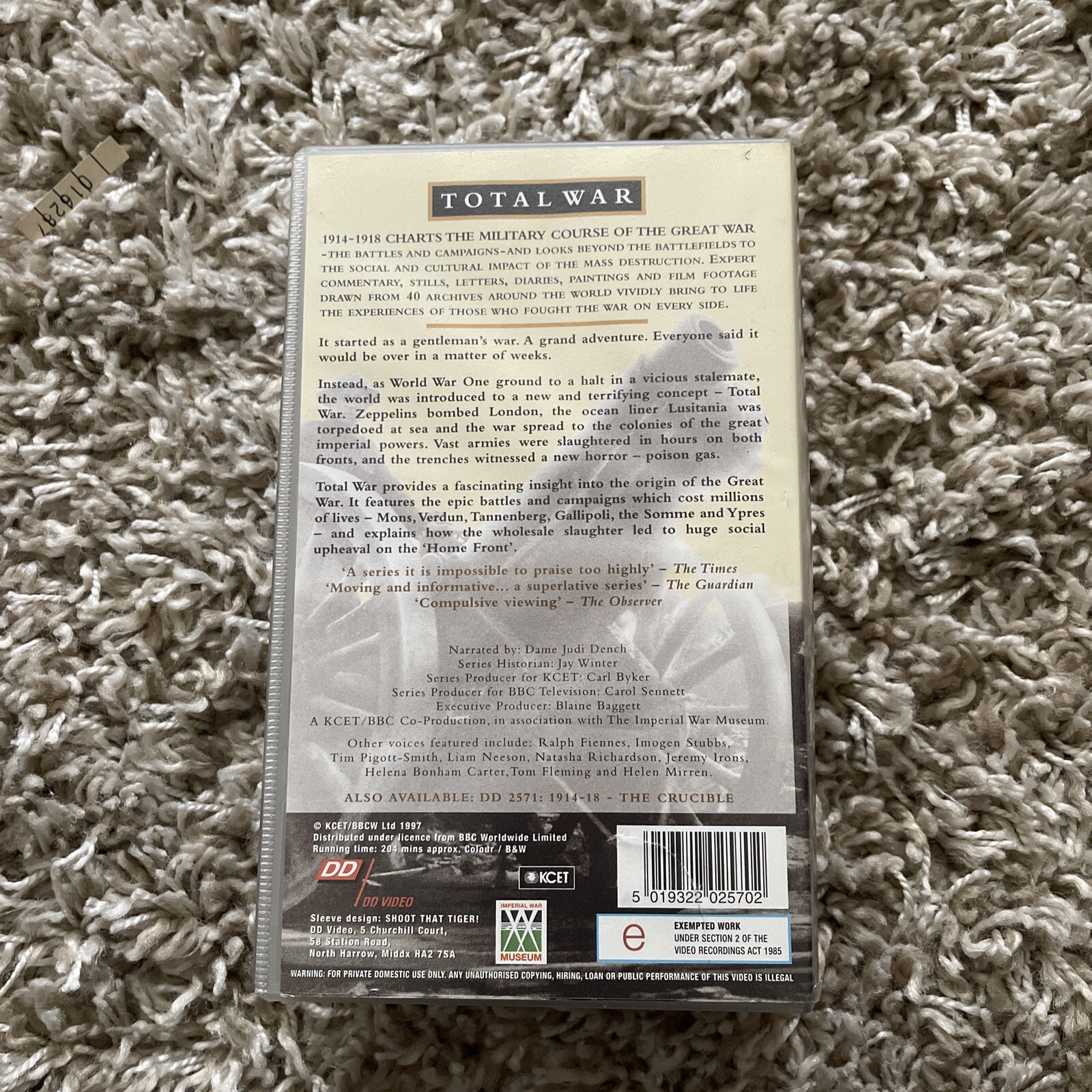 1914-1918 Total War (VHS, 1997) for sale online | eBay