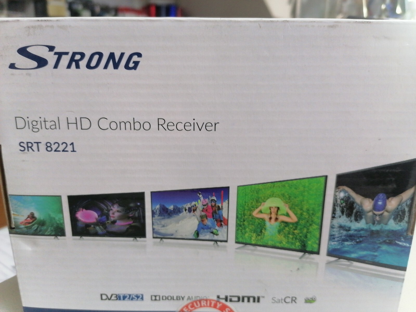 Strong Srt8221 Decoder Digitale HD Combo T2 S2 Terrestre e Satellitare ...
