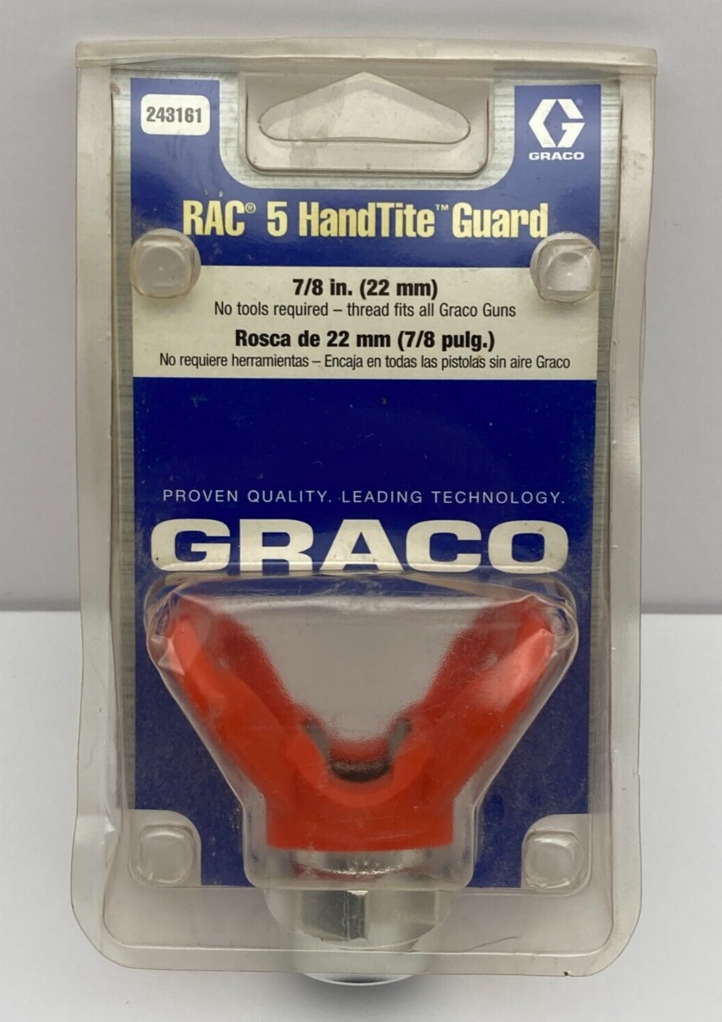 Graco 243161 RAC 5 Hand Tite Guard Orange Tip for sale online | eBay