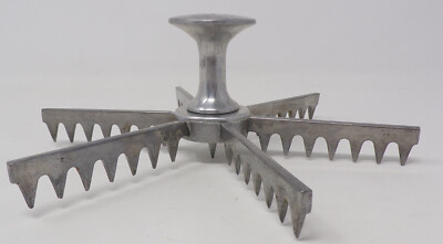 Vintage Aluminum 6 Slice Portion Pie Divider Cutter Sectioner Slicer ...