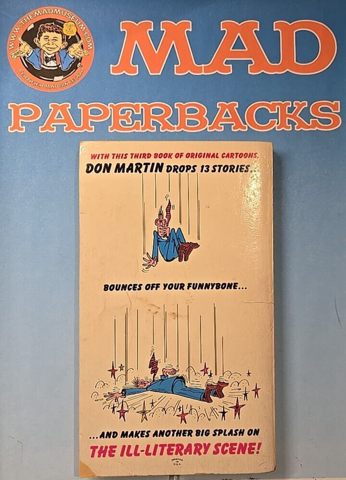 MAD Magazine Paperback Book: MARTIN DROPS 13 STORIES 1979 Warner 11th ...