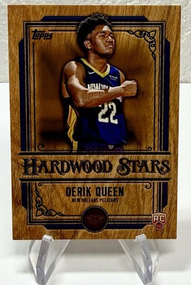 2025-26 Topps Basketball Hardwood Stars SSP Derik Queen Rookie HS-19 ...