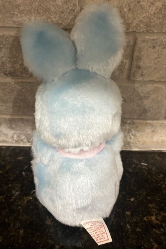 Vintage Frankford Candy & Chocolate Plush Blue Bunny Easter Basket ...