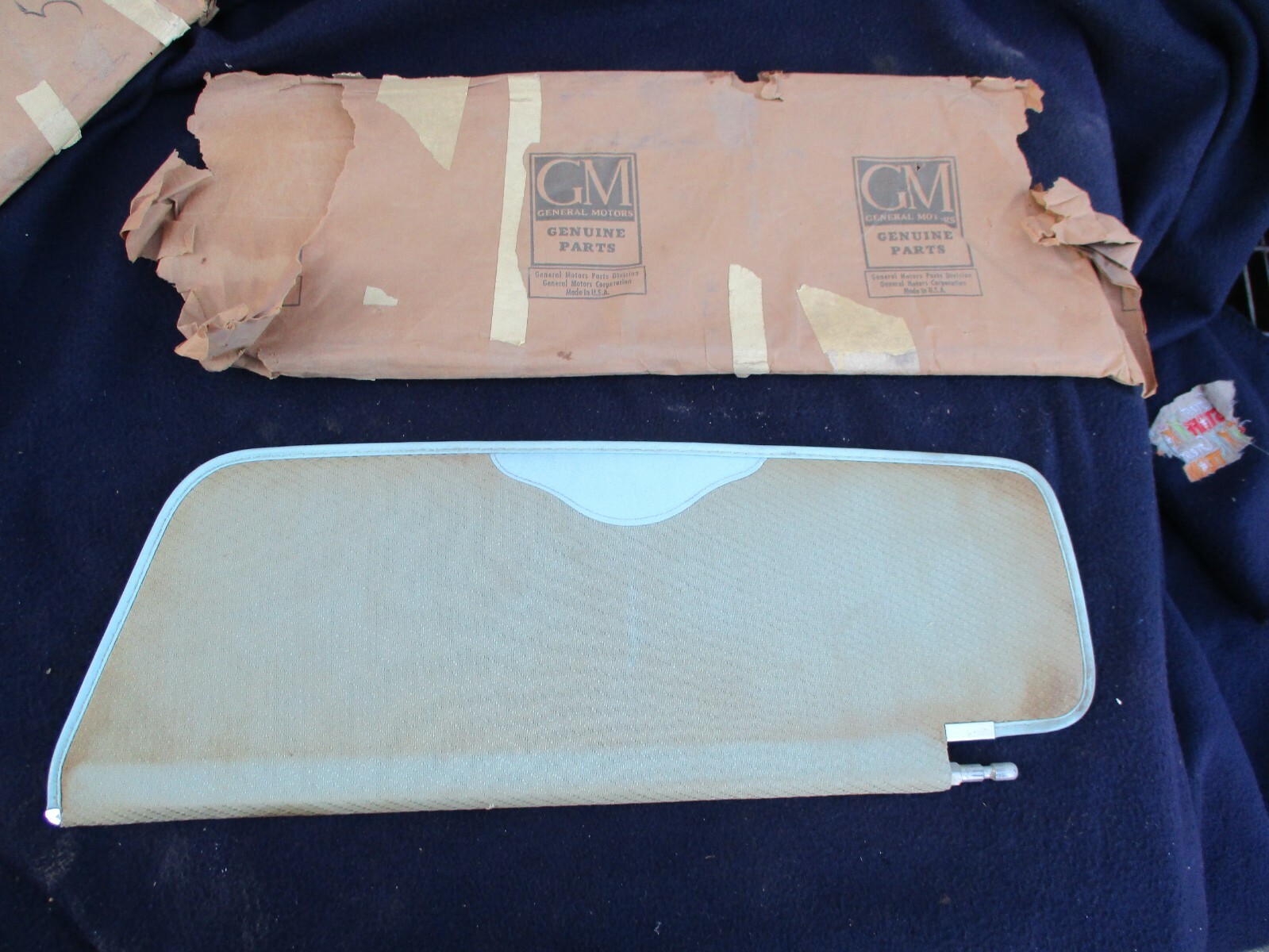 NOS 1962 1963 BEL AIR INSIDE SUNVISOR SUN VISOR | eBay