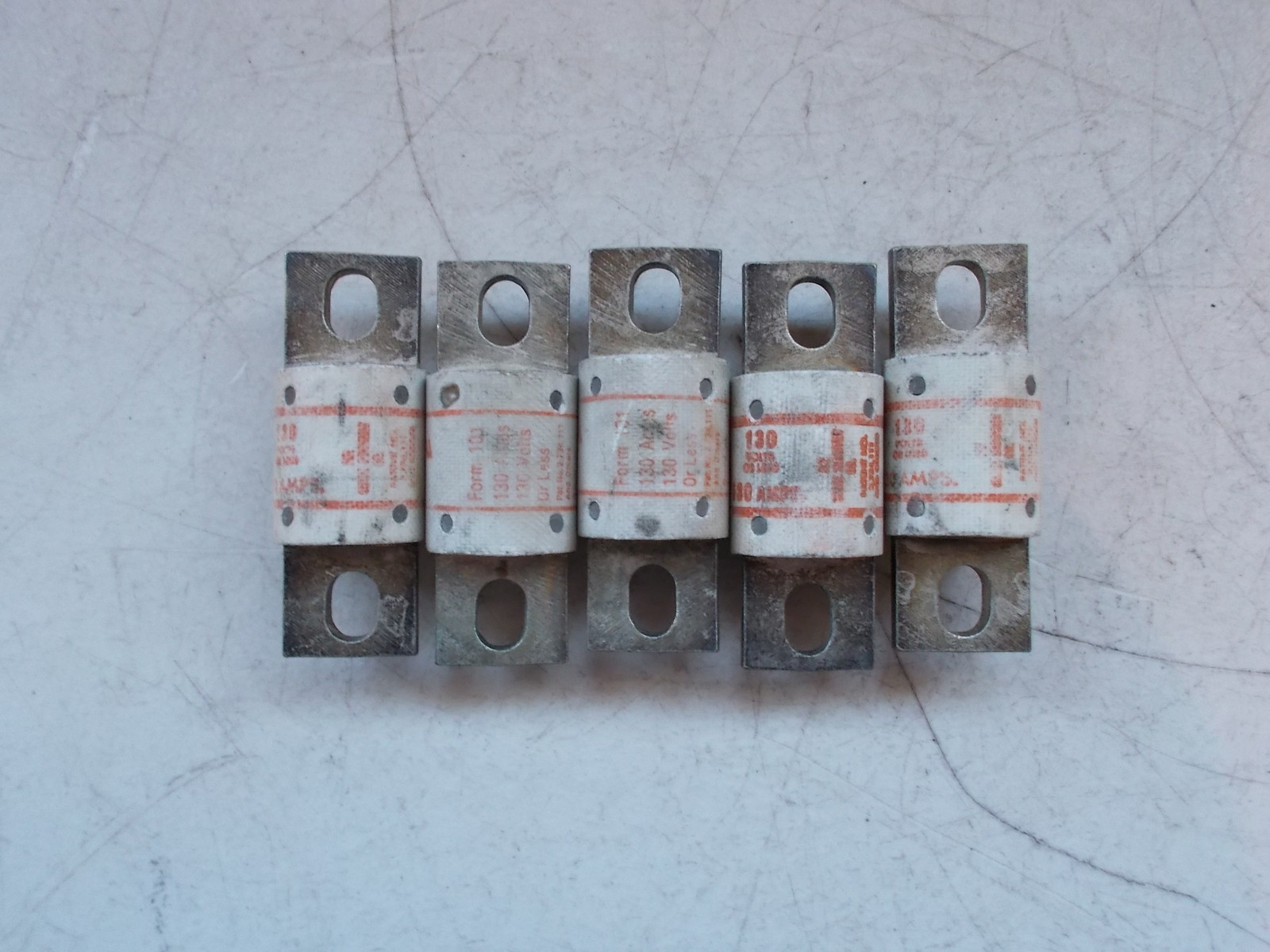 Shamut A13X130 Type 4 130A 130-Amp Amptrap Fuses, Lot of 5 *FREE ...