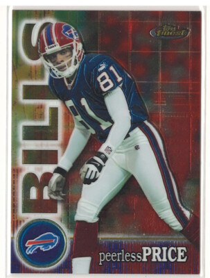 2000 Topps Finest Football Card #72 Peerless Price Buffalo Bills | eBay