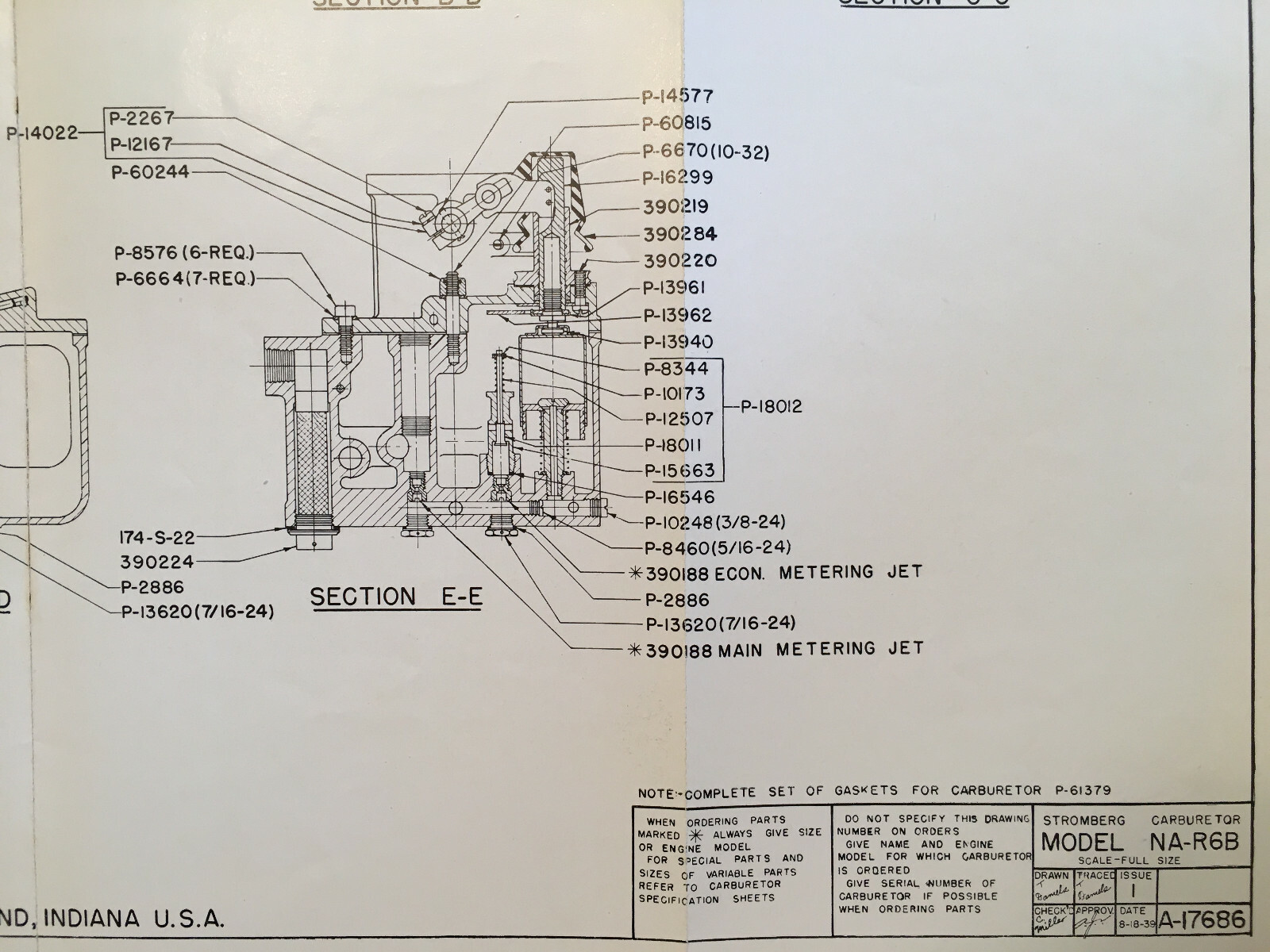 Stromberg Model Na-r6b Aircraft Carburetor for sale online | eBay