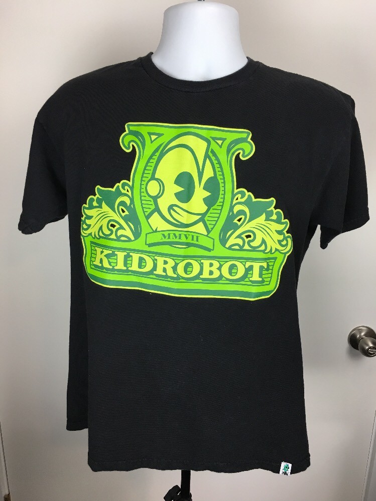 Kidrobot Men's Short Sleeve Medium T-Shirt Dollar Logo Limited Edition ...