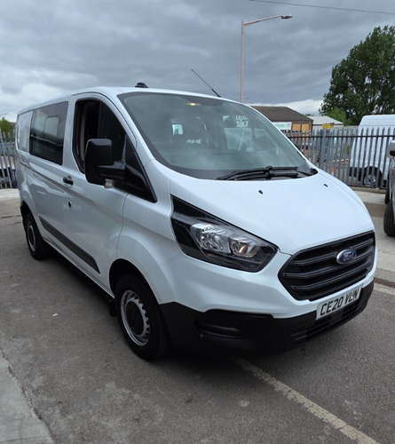 FORD TRANSIT CUSTOM 2.0 TDCI 300 SWB LEADER 6 SEATER CREW CAB | eBay UK