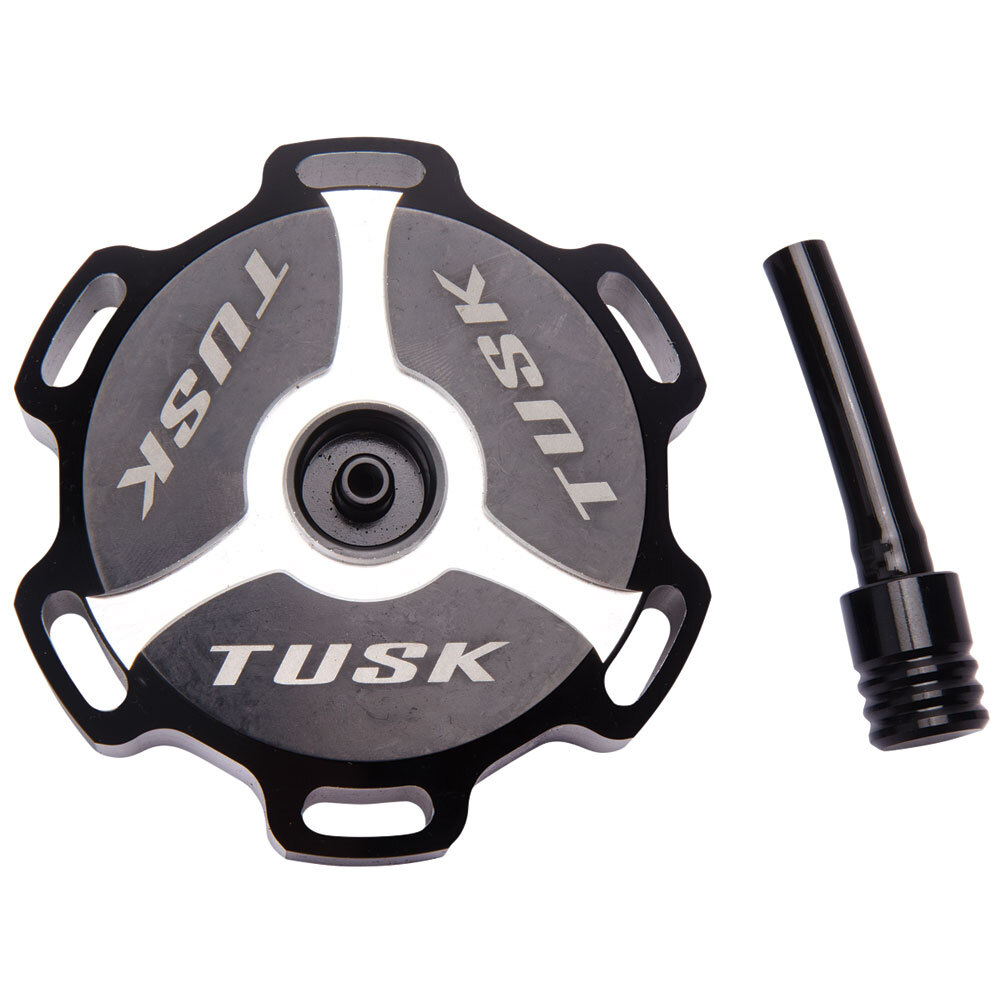 Tusk Billet Aluminum Gas Tank Fuel Cap Petrol Black Honda Crf250r CRF ...