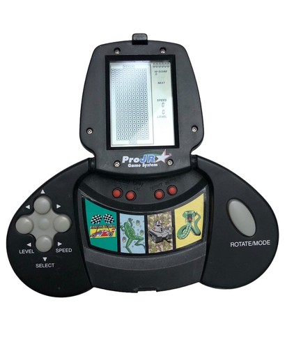 Vintage Pro Tech Electronic Pro JR Game System Various Games Handheld ...