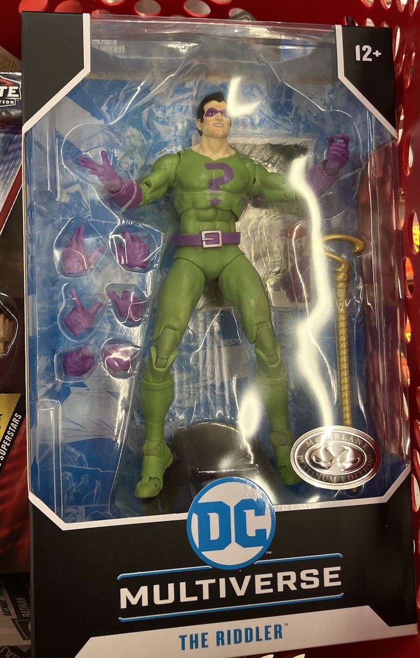 McFarlane DC Multiverse Platinum Edition The Riddler (DC Classic) CHASE ...