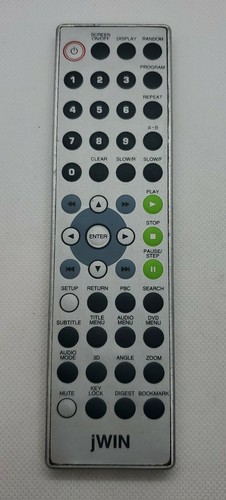 JWIN Portable DVD Remote Model JD-VD740 | eBay