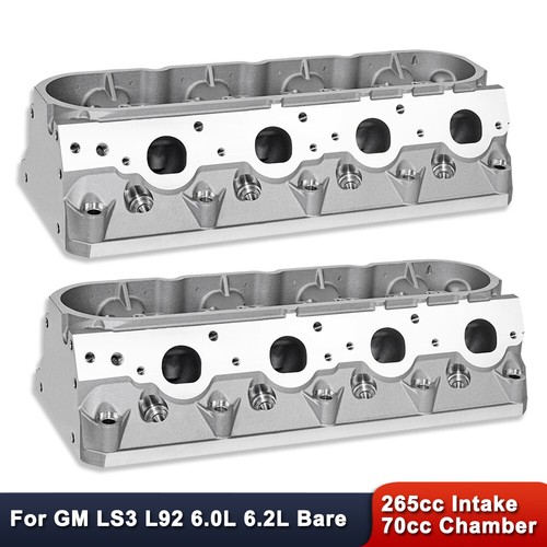 Aluminum Cylinder Heads Pair 265cc 70cc For GM LS3 L92 6.0L 6.2L ...