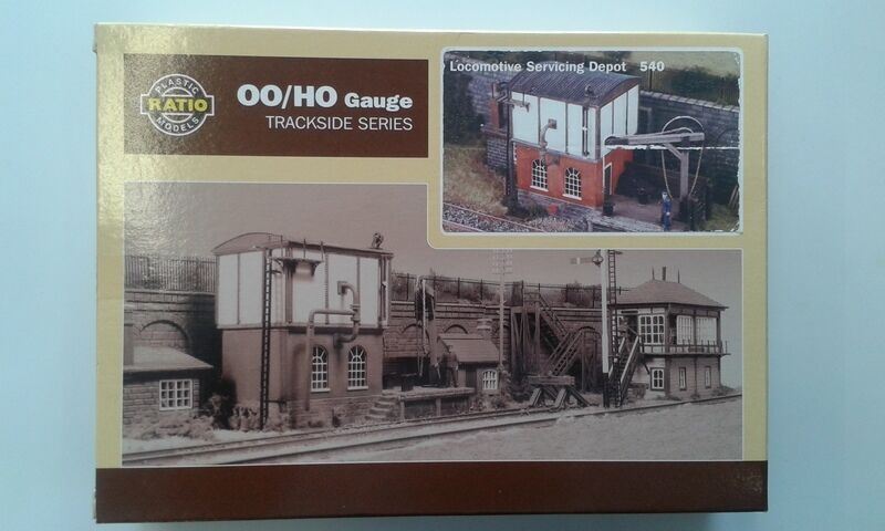 Loco servicing depot - Ratio 540 - OO/HO Building Kit - P3 | eBay UK