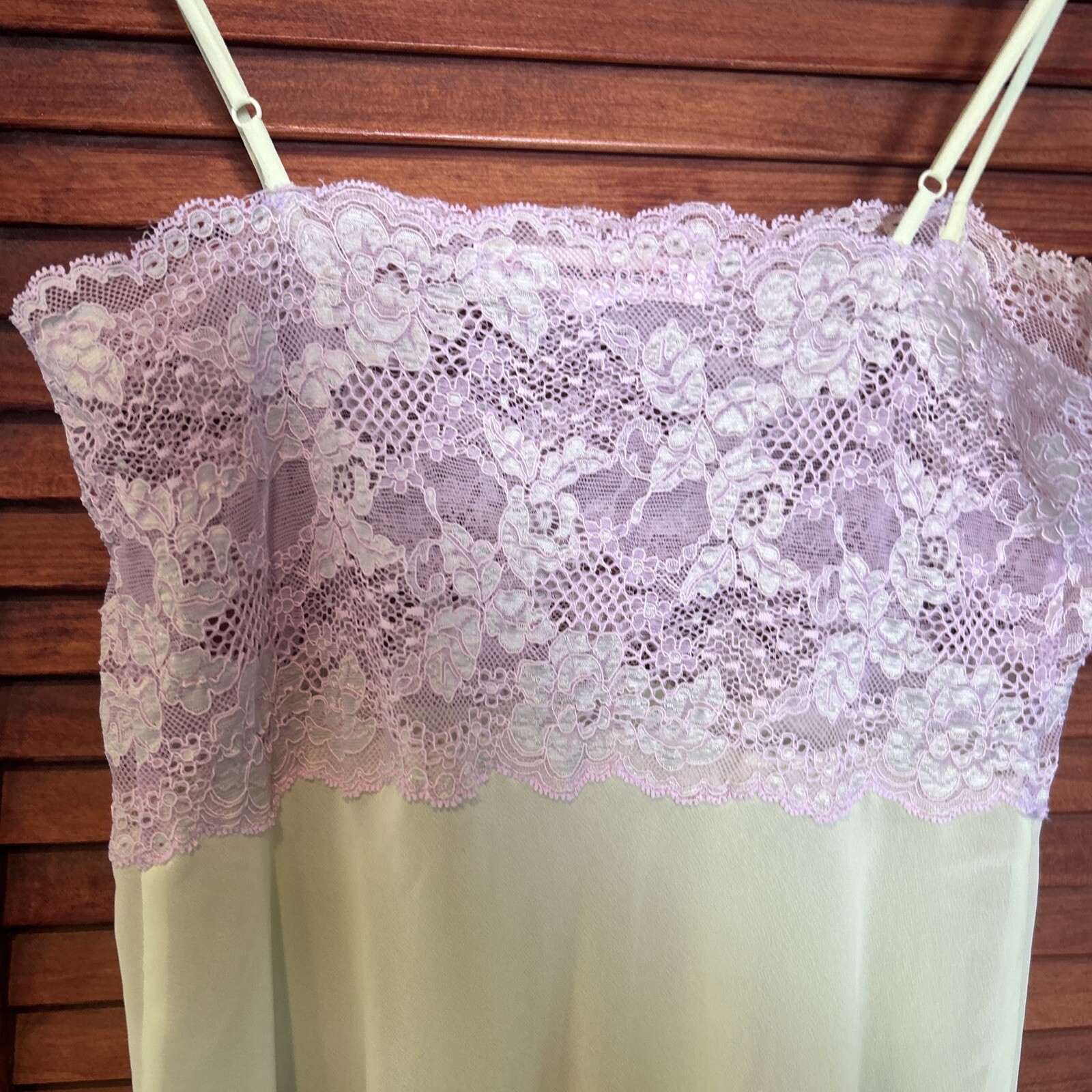 Vintage Victorias Secret Shear Long Night Gown Linger… - Gem