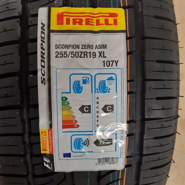 2x Summer Pirelli Scorpion Zero ASIMMETRICO 255/50zr19 107y XL M S for ...