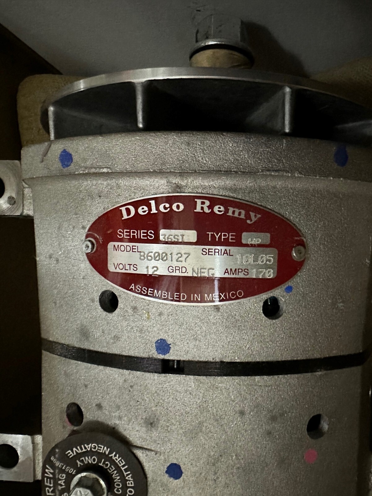 Delco Remy Alternator 12V 170A 36SI | eBay