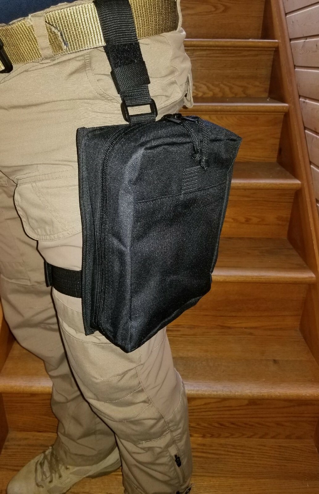 FIRST AID KIT EMT Military Tactical IFAK Thigh Rig | eBay