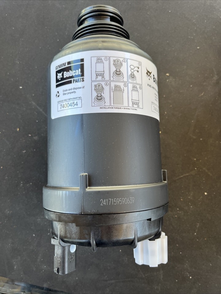 Bobcat FUEL FILTER WITH WATER SEPARATOR, 7400454 | eBay