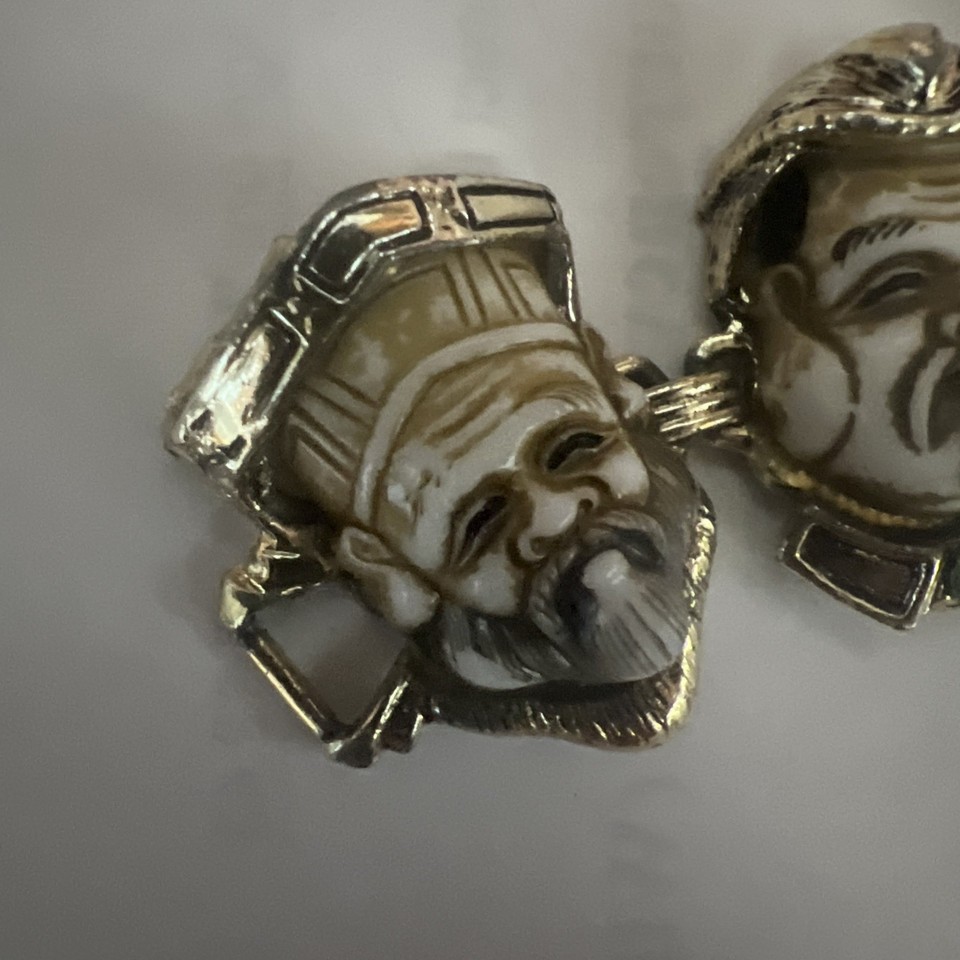 VINTAGE GOD JAPANESE FACE MASK GOOD LUCK BRACELET | eBay