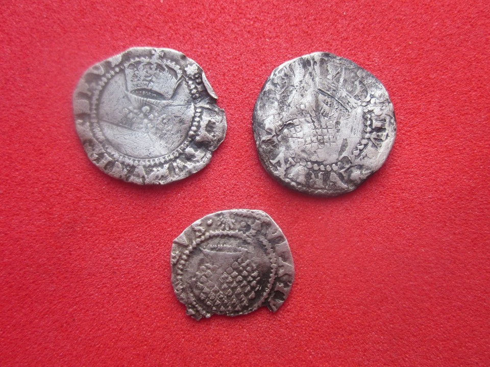 James 1st silver hammered 2 x Twopences & Penny space fillers. | eBay UK