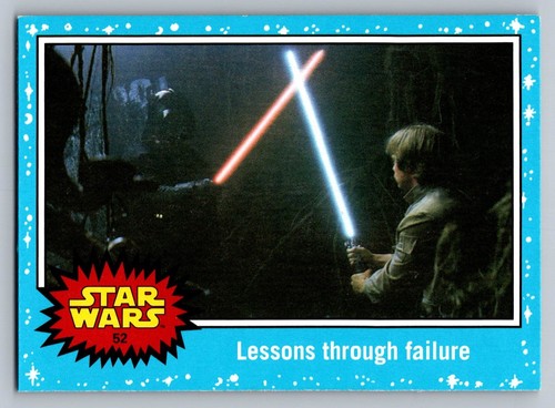 2015 Star Wars Journey to the Force Awakens #52 Lessons through failure ...