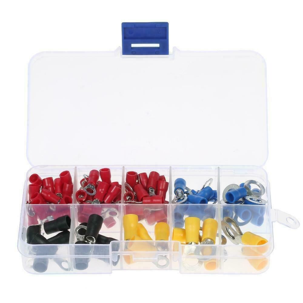 Insulated Cable Connectors Lug Terminal Pre-Insulated Round Terminal ...