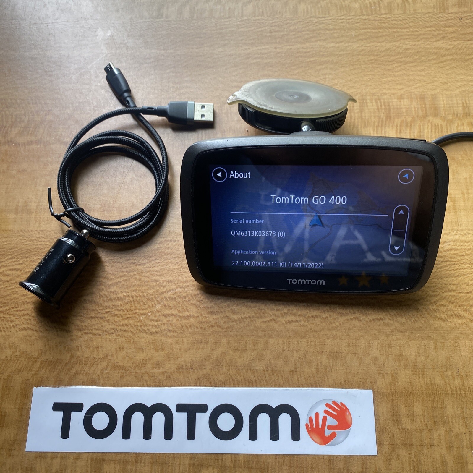 TomTom Go 400 Sat Nav GPS satellite | Grelly UK
