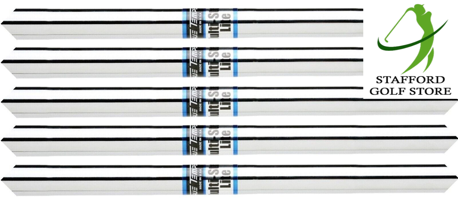 True Temper Multi Step Lite .370" Parallel Tip Steel Iron Golf Club ...