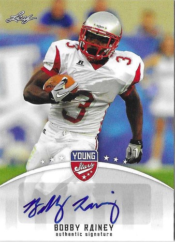 Bobby Rainey Baltimore Ravens 2012 Leaf #BR Authentic Autographed ...