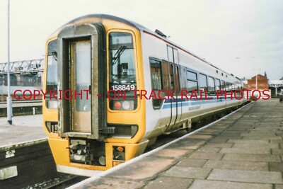 UK RAILWAY PHOTOGRAPH OF CLASS 158 DMU 158849. RMDMU2ND-128 | eBay UK