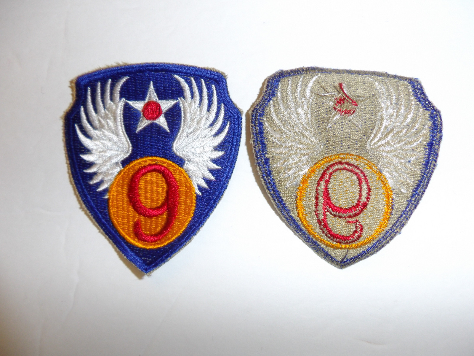 0431 WW 2 US Army Air Force 9th Air Force Patch R13A | eBay