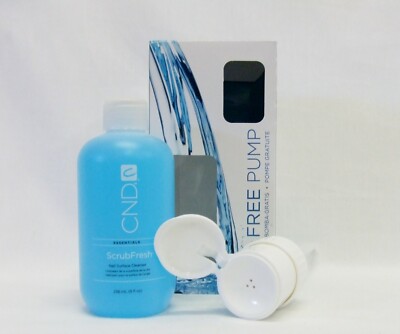 CND Creative Nail SCRUBFRESH Scrub Fresh 8oz/236ml with PUMP | eBay