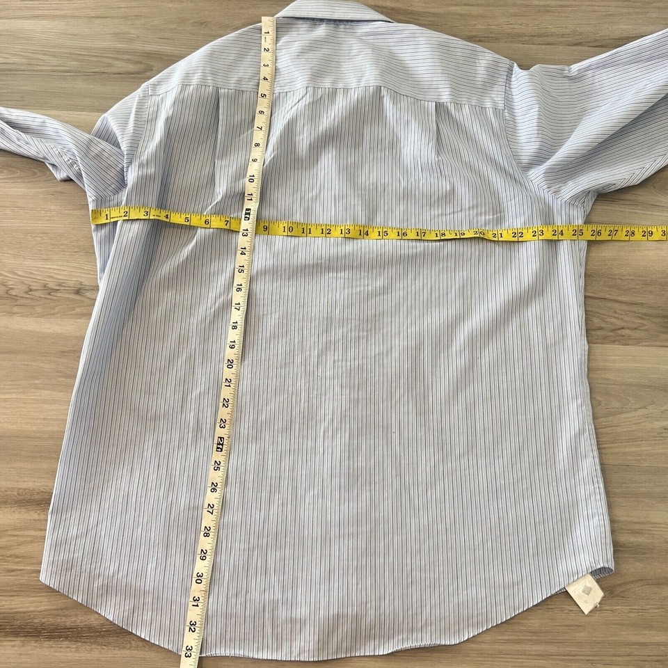 Donald J Trump Dress Shirt Mens 16.5 32/33 Signature Collection White ...