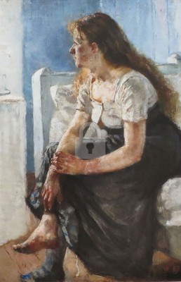 Edvard Munch, Morning (1884) *Art Postcard NEW | eBay