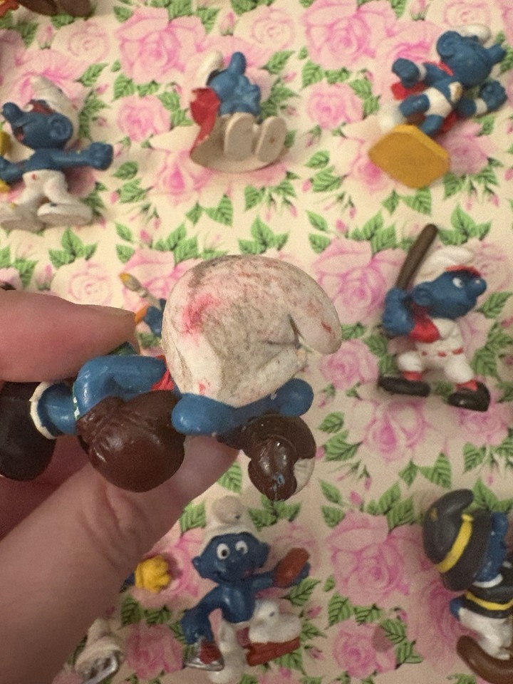 RARE Gargamel Azrael Cat Figure Lot Vintage 1978 Collector Smurfs | eBay