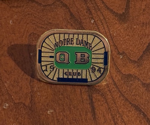 Notre Dame 1994 Football Quarterback Club Lapel Pin | eBay