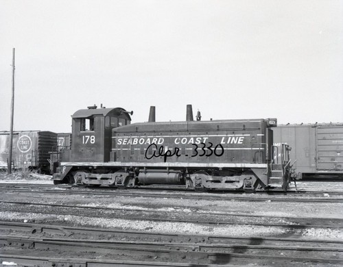 Original Negative: Seaboard Coast Line # 178 Jacksonville FL 11/29/81 ...