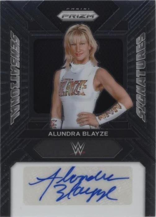2024 Panini Prizm WWE - Sensational Signatures Alundra Blayze #SS-ALU ...