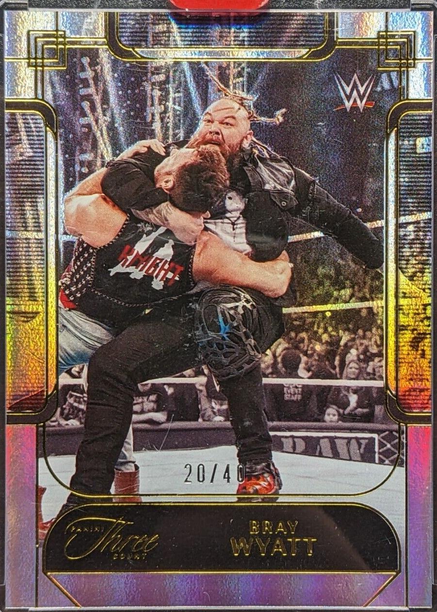2024 Panini Three Count WWE - Legends Bray Wyatt #130 /40 for sale ...